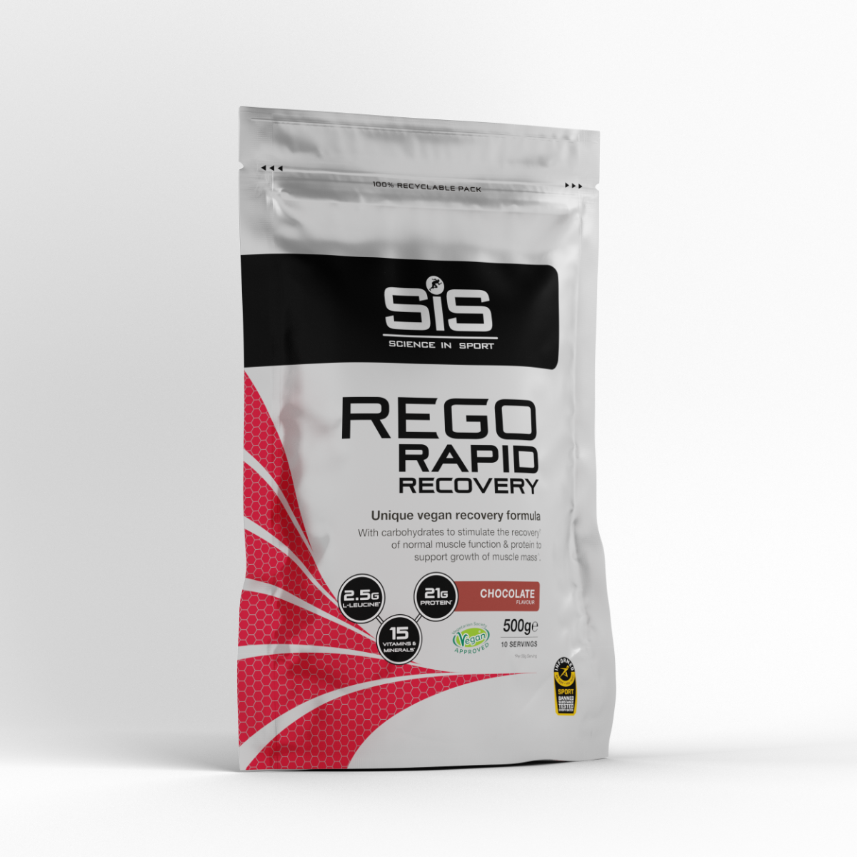 SiS REGO Rapid Recovery Powder | 500g Bag | Chocolate – stokelab